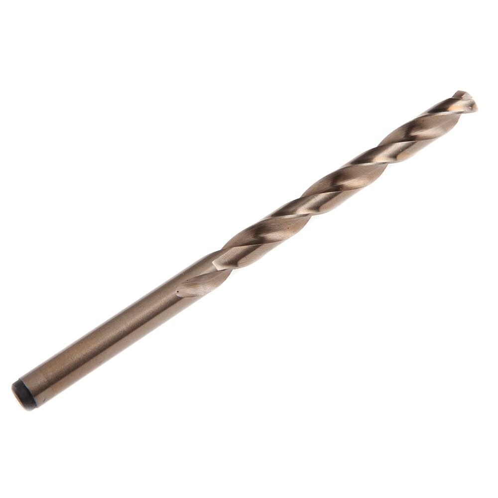8 Percent Cobalt Drill Bit, 135 Degree Split Point, 1/4 in