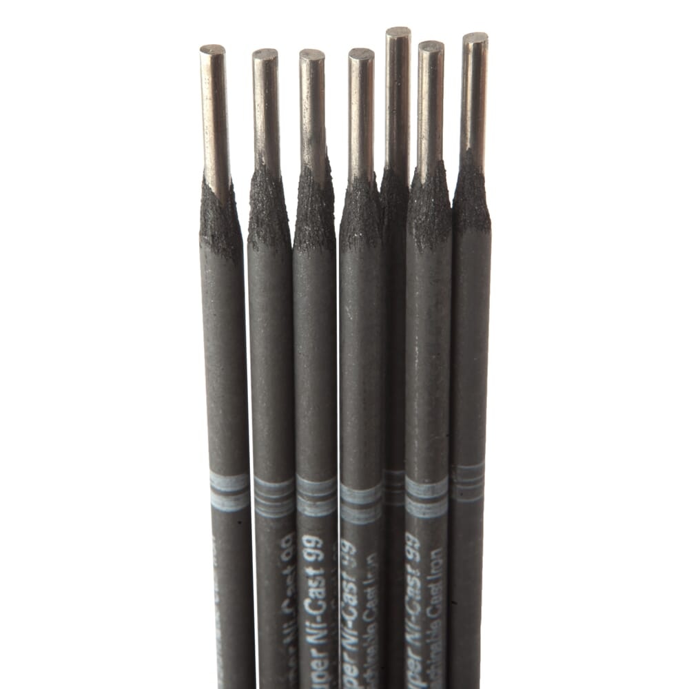 E Ni-CI, Cast Iron 99 Electrode, 1/8 in x 1/2 Pound