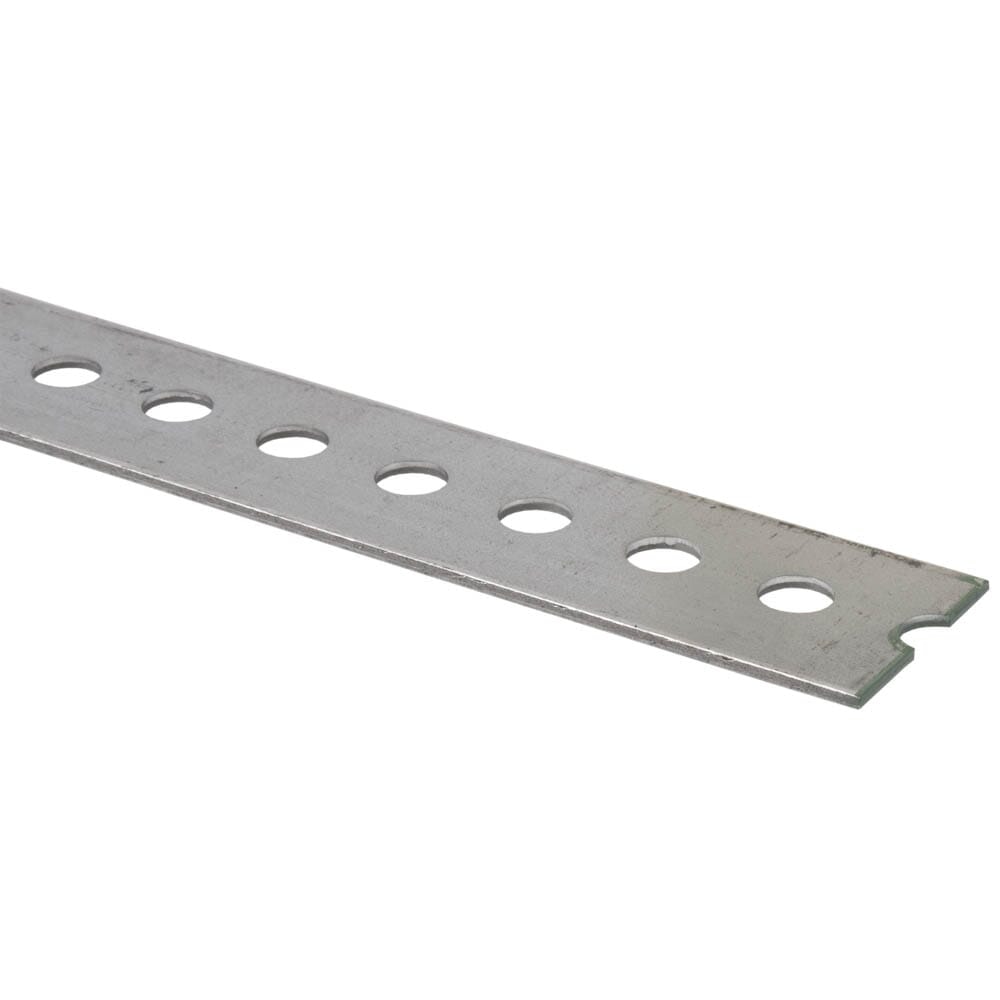 Slot Flat Plated, 3/8 in x 1-3/8 in x 6ft
