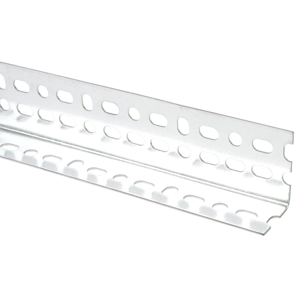 Slot Angle Plated, 2-1/4 in x 1-1/2 in x 6ft