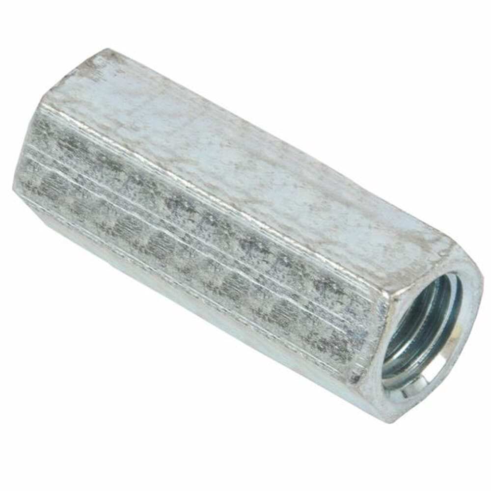 All Thread Rod Coupler, 3/8 in-16