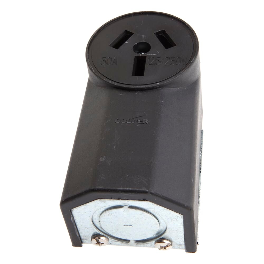 Wall Receptacle with Crowfoot, 220-Volt, 50 AMP, (32535)