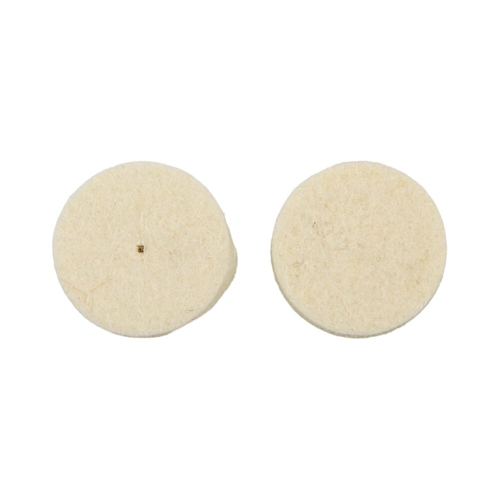 Polishing Wheel, Felt Replacement, 1 in (2-Pack)