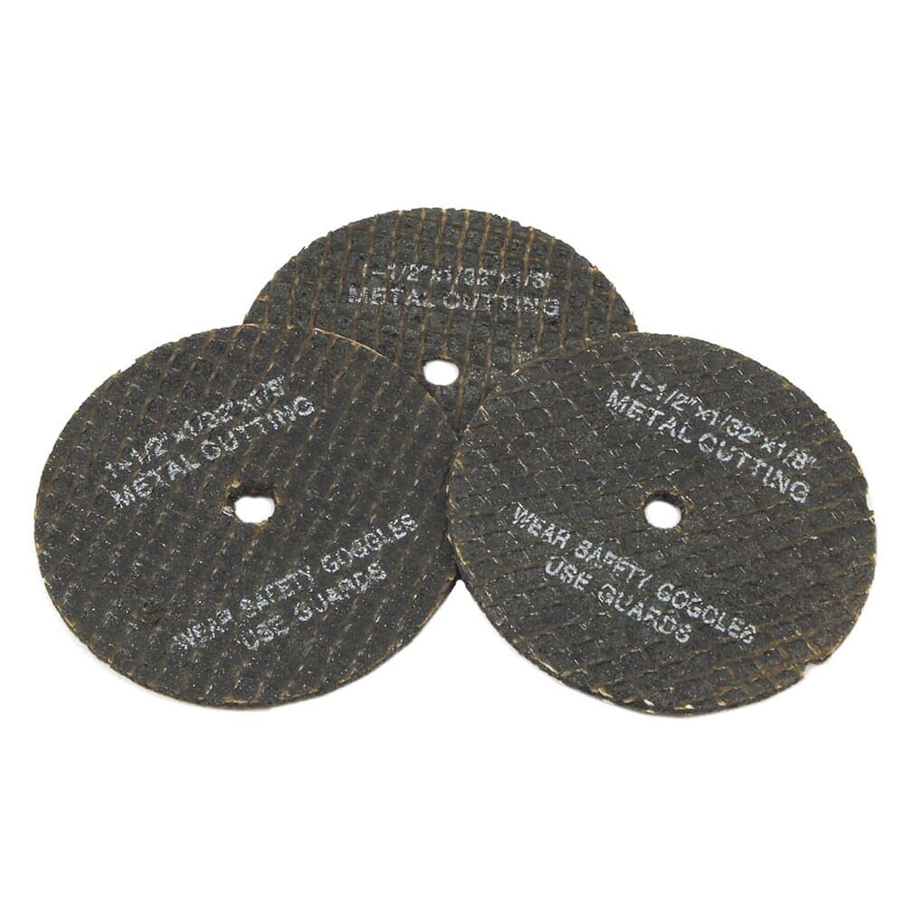 Cut-Off Wheels, Replacements 1-1/2 in, 3-Piece