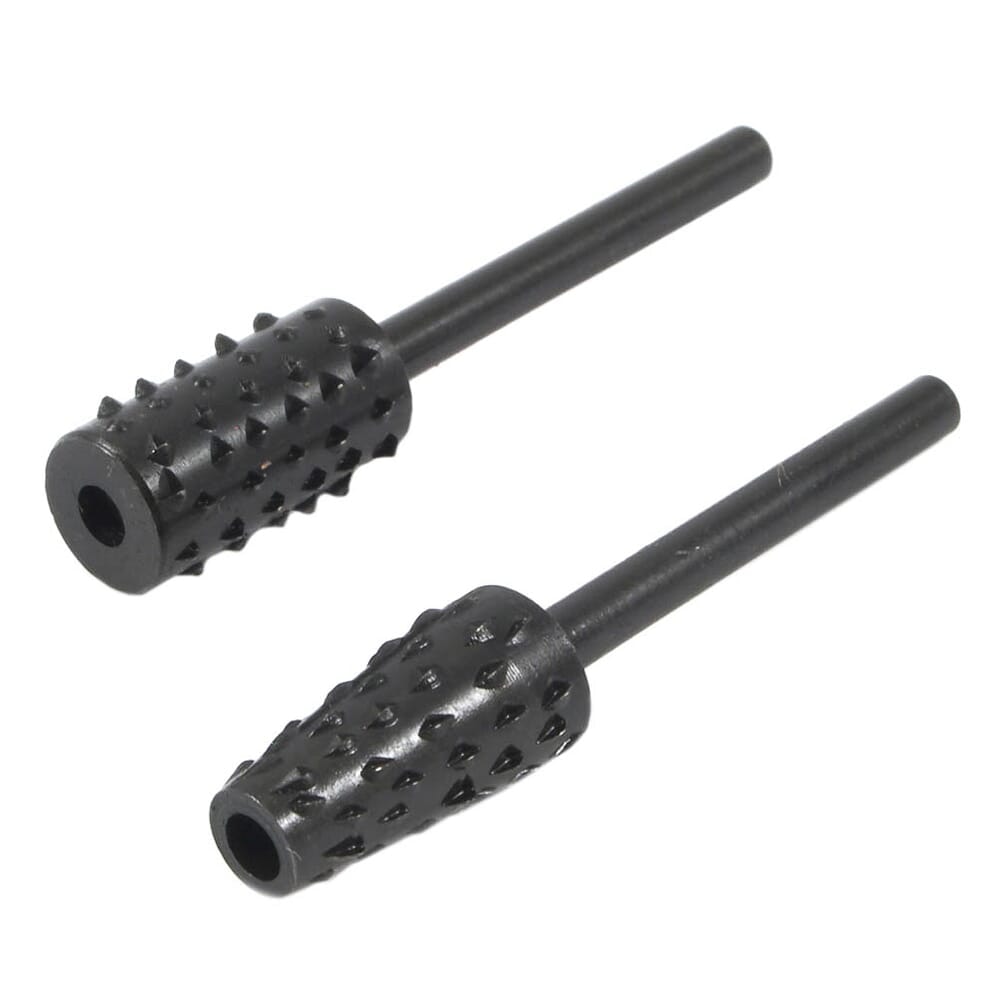 Mini-Rotary Rasp Set with 1/8 in Shaft, 2-Piece