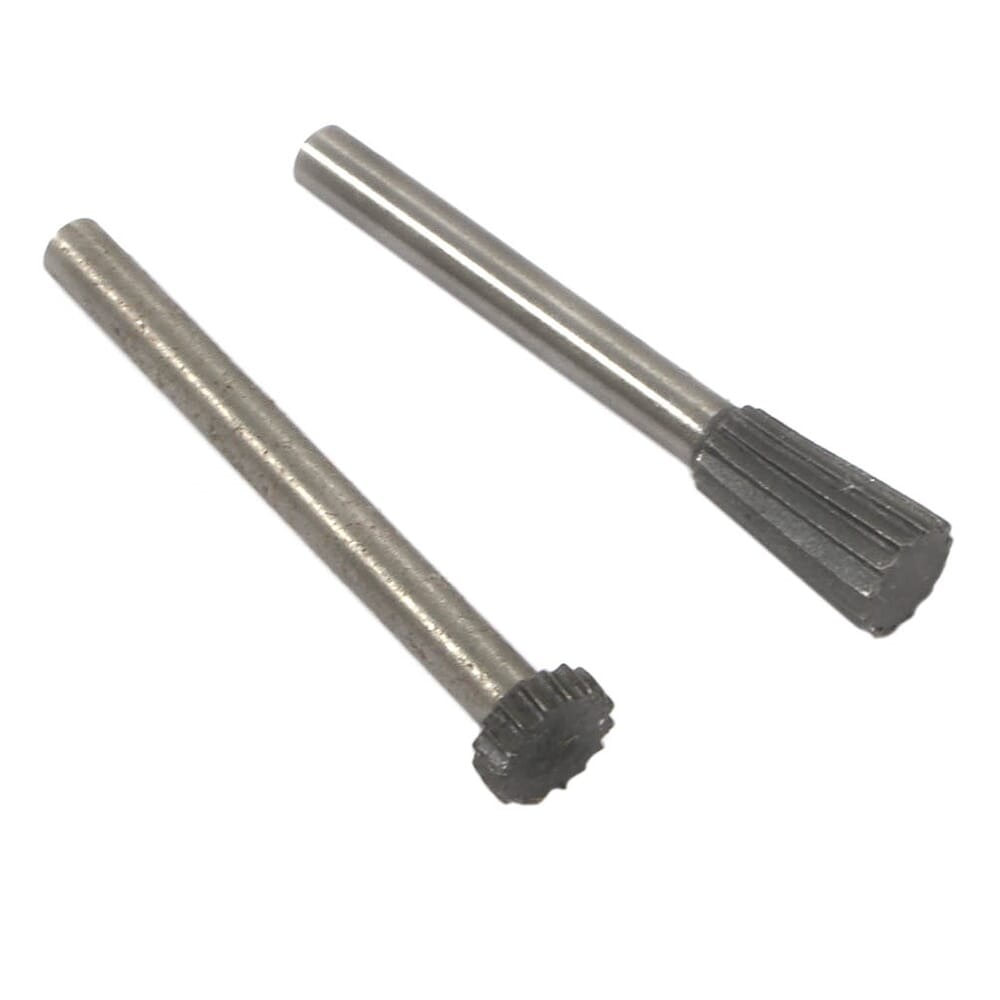 Mini-Rotary File Set with 1/8 in Shaft, 2-Piece