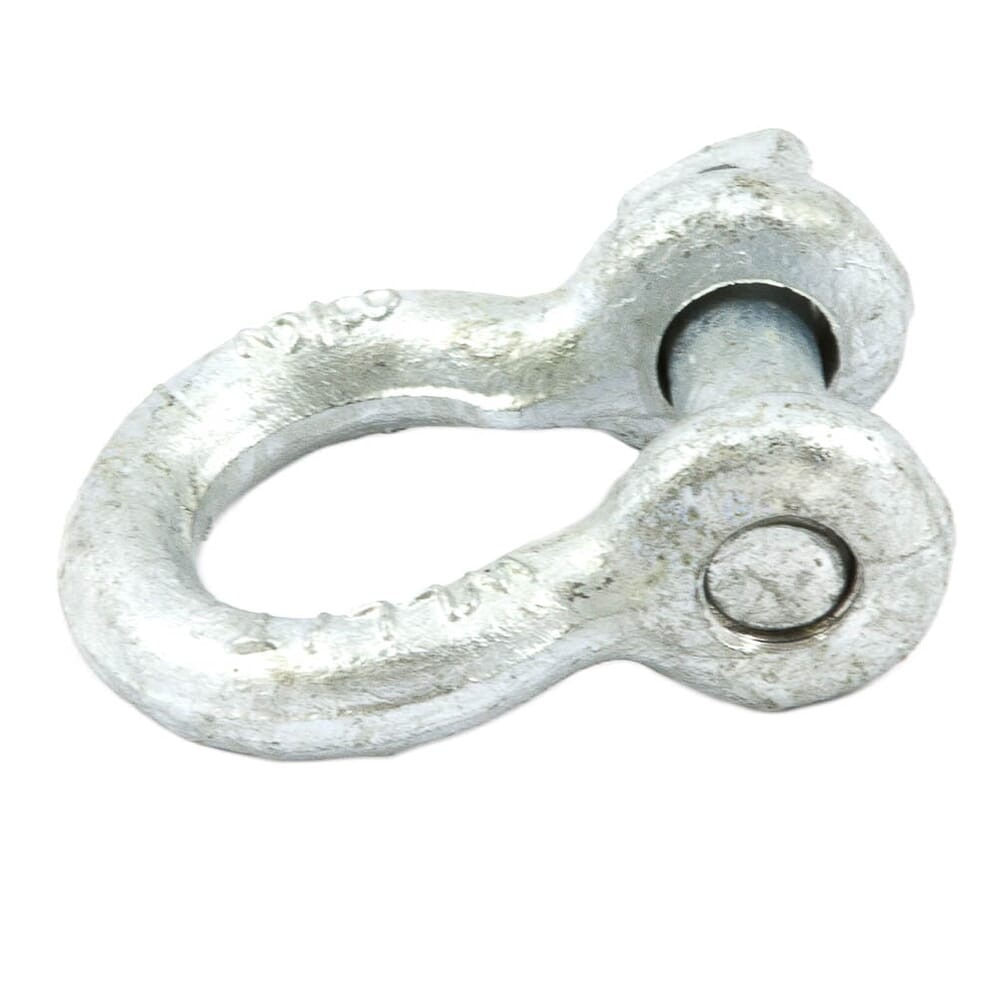 Anchor Shackle, Screw Pin, 3/8 in