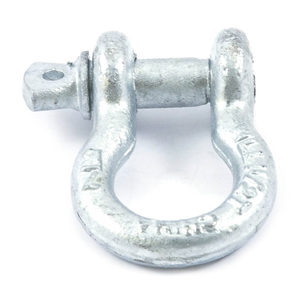 Anchor Shackle, Screw Pin, 7/16 in