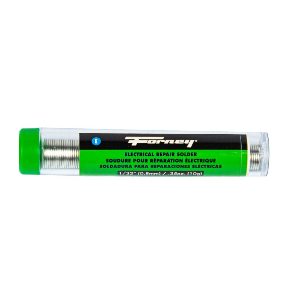 Solder, Lead Free (LF), Electrical Repair, Rosin Core, 1/32 in, .35 Ounce
