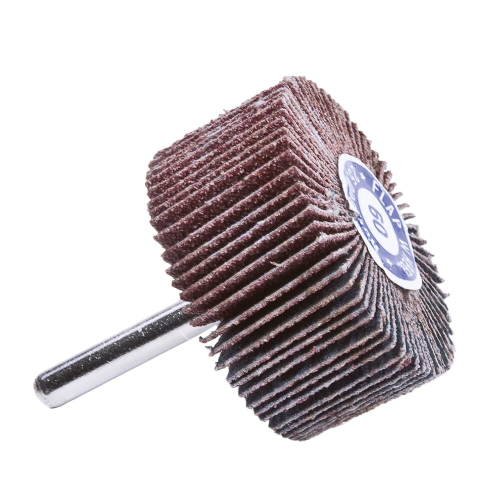 Flap Wheel, Shank Mounted, 2 in x 1 in