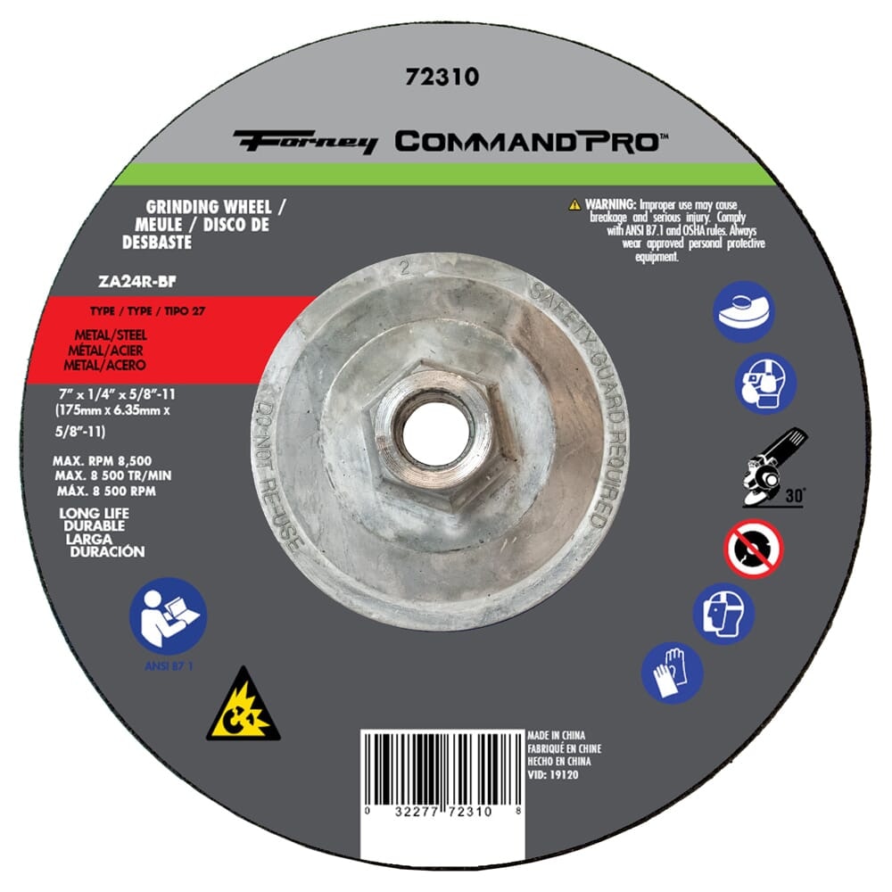 Type 27 Grinding Wheels