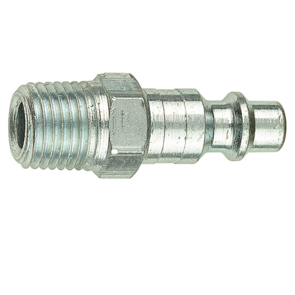 Industrial/Milton Style Plug, 1/4 in x 3/8 in MNPT