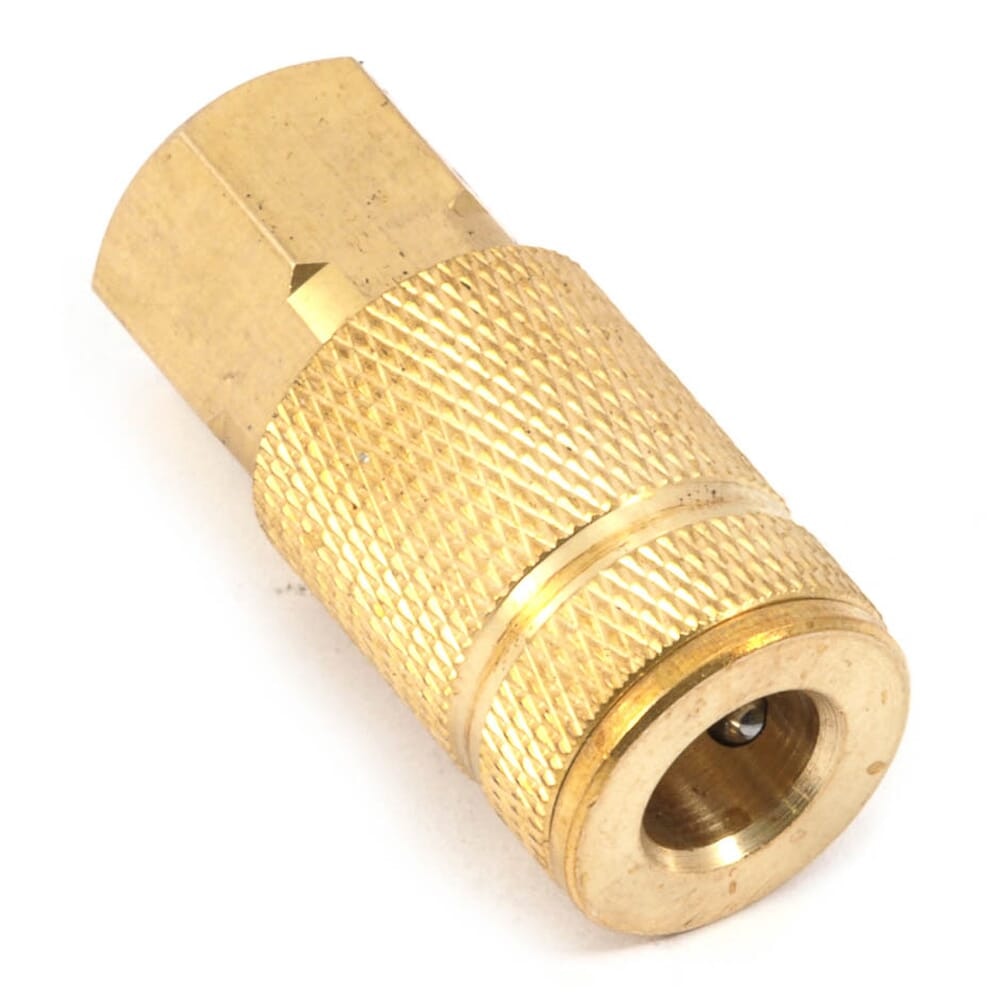 Aro Style Coupler, 1/4 in x 1/4 in FNPT