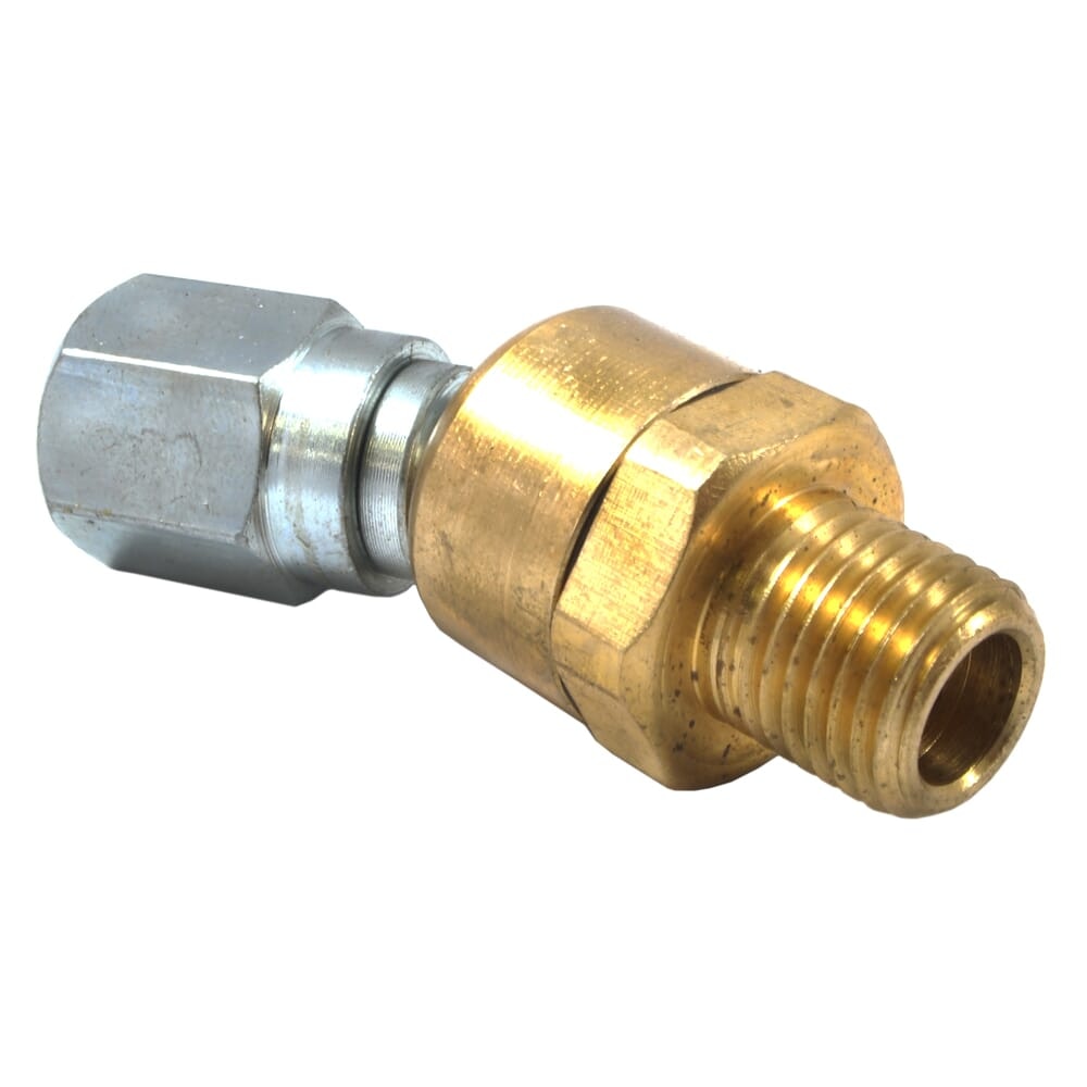 Swivel, 90 Degree, 1/4 in MNPT x 1/4 in FNPT