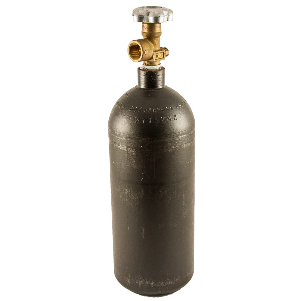 Argon/Co2 Cylinder, 20 Cubic Ft, Empty